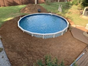 Semi-Inground Swimming Pool | Fiesta Pools and Spas